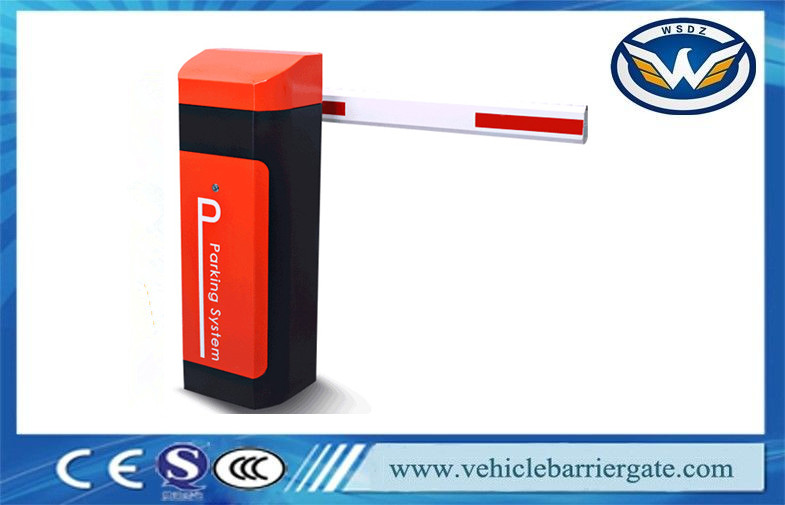 Bi - Direction Passing Road Boom Barrier Gate With Traffic Light Interface